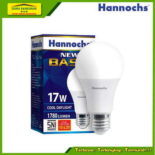 Promo HANNOCHS Lampu Bohlam LED New Basic 17 Watt Cahaya Putih - Kota ...