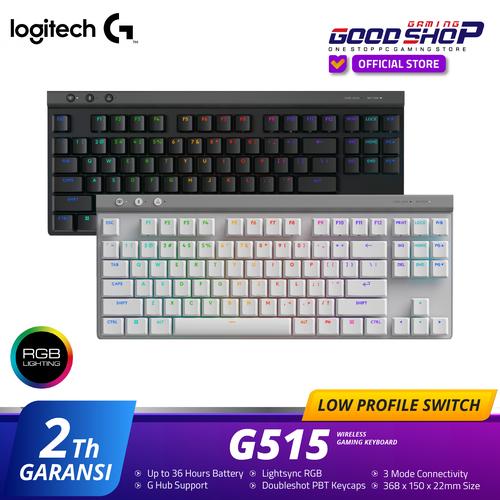 Promo Logitech G515 | G 515 Keyboard Gaming Wireless LIGHTSPEED TKL RGB ...