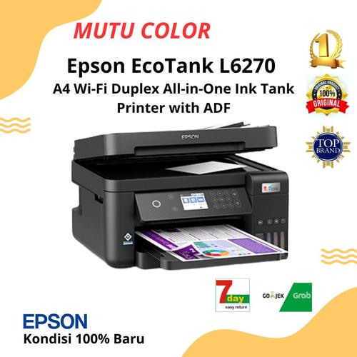 Jual Epson EcoTank L6270 A4 Wi-Fi Duplex All-in-One Ink Tank Printer ...