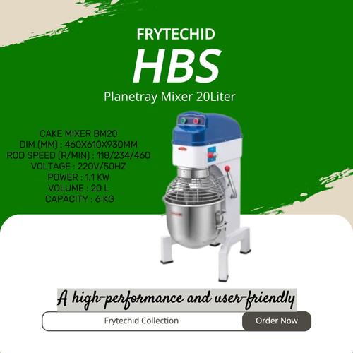 Jual Planetary Mixer 20 kg HBS BM20 Mesin Pengaduk Adonan Roti ...