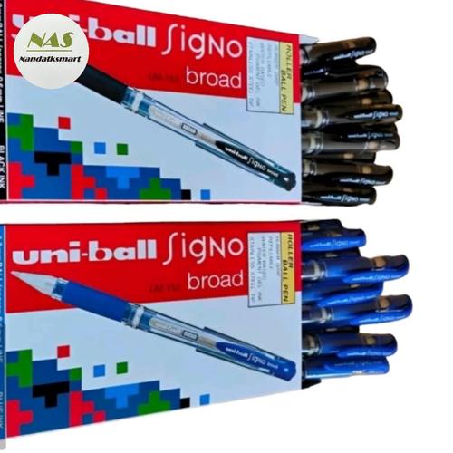 Jual Pen Boxy Uniball Signo broad waterproof warna hitam - Jakarta ...