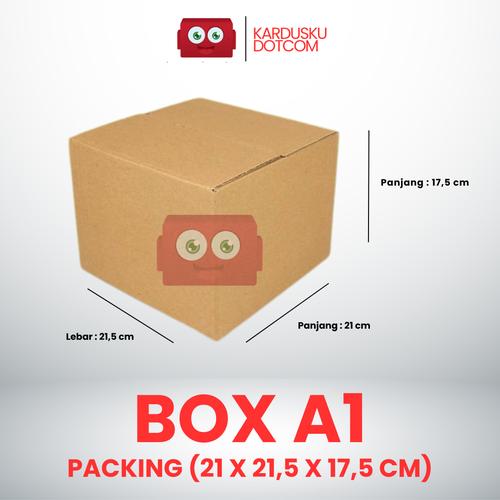 Promo Kardus Packing A1 21x21x7 cm Box Karton Cogurated B-Flute Packing ...