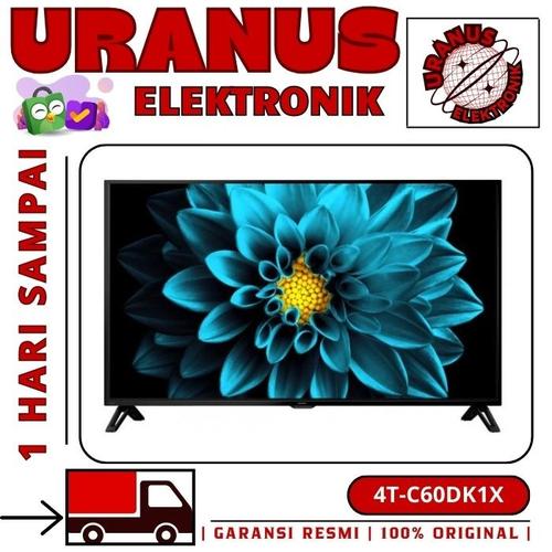 Jual SHARP 4T-C60DK1X 60 Inch 4K Ultra-HDR Android TV Google Assistant ...