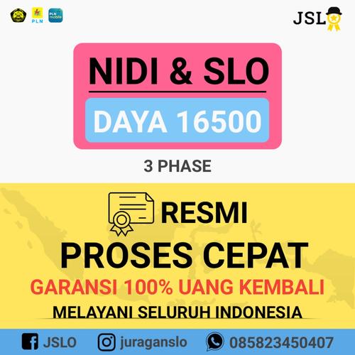 Jual NIDI SLO SATU PAKET - PILIHAN DAYA INSTALASI 3 PHASE UNTUK SYARAT ...