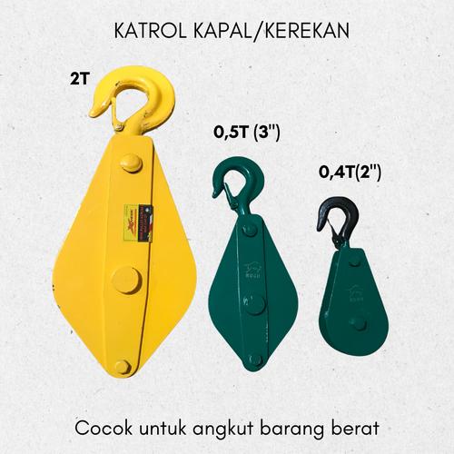 Jual KATROL KAPAL KEREKAN SUMUR 0.5 TON 0.4 TON 2 TON / 3 INCI / 2 INCI ...