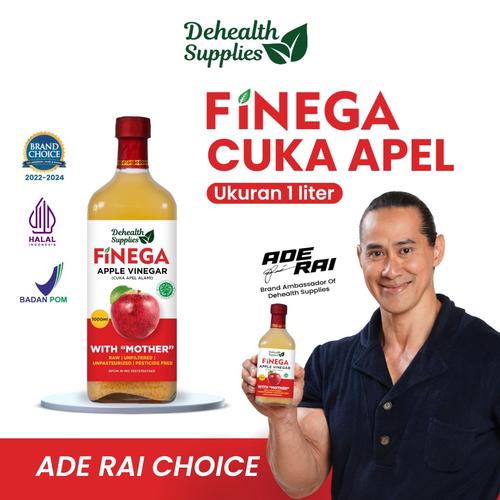 Jual FINEGA CUKA APEL 1000ml Kemasan Kaca - Jakarta Utara - Dehealth ...