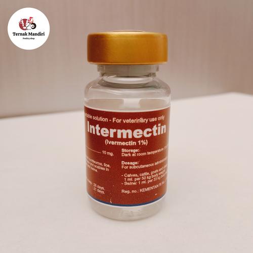 Jual Intermectin 10 ml Obat anti kutu parasit scabies hewan - Kab ...
