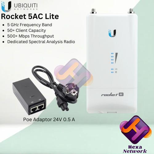 Jual Ubiquiti Rocket 5AC Lite R5AC-Lite - Jakarta Barat - Hexa Network ...