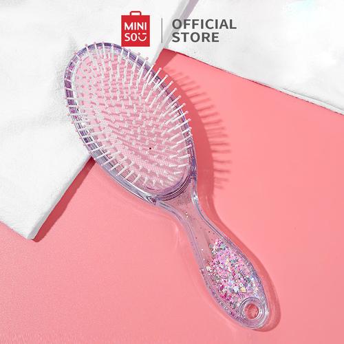 Promo Miniso Official sisir rambut wanita cushion hair brush comb ...