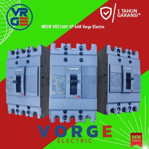 Jual MCCB Breaker VORGE VRZ100F 3P 40A 30A 25A 20A 15A 3Pole 3Phase setara EZC100F 3 P 3 Pole 3 ...