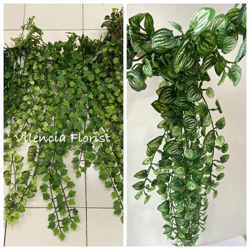 Jual Tanaman daun rambat juntai palsu hias imitasi artificial dekorasi ...
