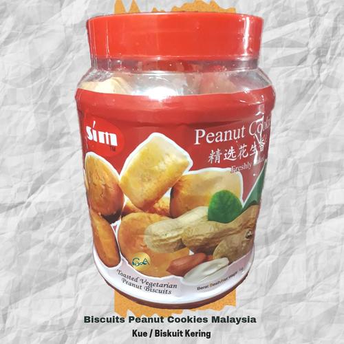 Jual Kue Kacang Malaysia / Biscuits Peanut Cookies / Biskuit SIM ...