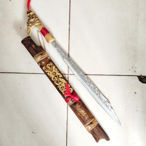Jual MANDAU KHAS DAYAK KALIMANTAN MANDAU ETNIK DAYAK 60cm - Kab. Banjar ...