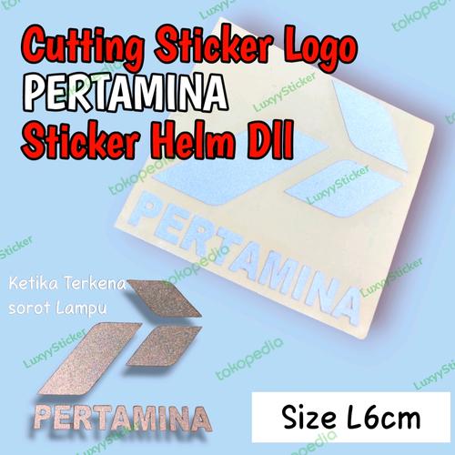 Jual Cutting Sticker Stiker Logo Pertamina Putih - Jakarta Barat ...