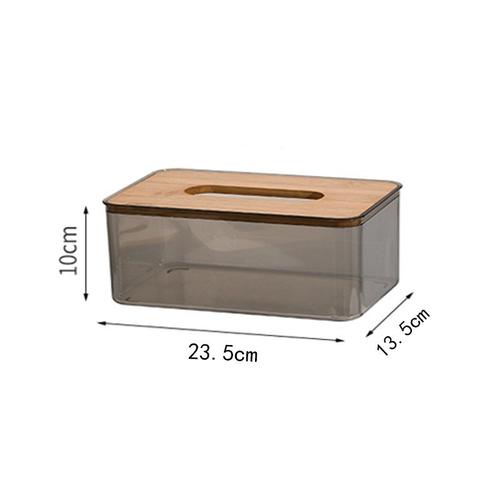 Promo Kotak Tissue Tisu Kayu Transparan Tempat Tissue Box Tissue Tisu ...