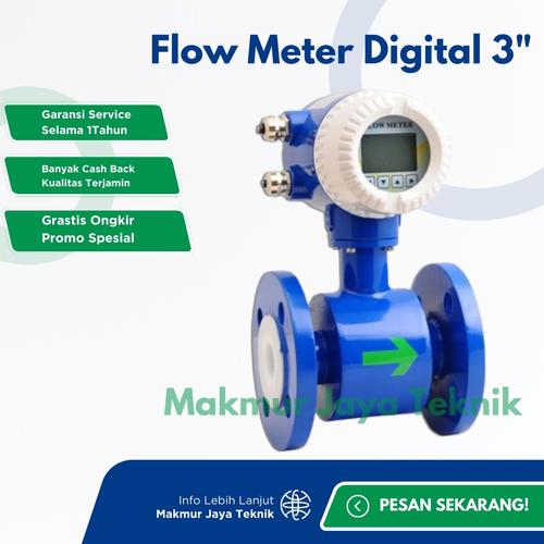 Jual Flow Meter Electromagnetic HLN DN 80 / Flow Meter Size 3 inch ...