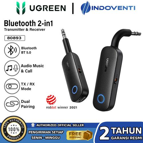 Jual UGREEN Audio Bluetooth 5.0 2in1 Transmitter Receiver With 3.5mm ...