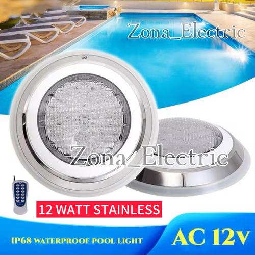 Jual LAMPU KOLAM RENANG LED / IKAN / POOL LIGHT UNDERWATER 12 WATT LED ...