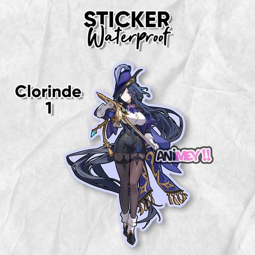 Jual Stiker Clorinde Genshin Impact / Sticker Anime Waterproof - 1 ...