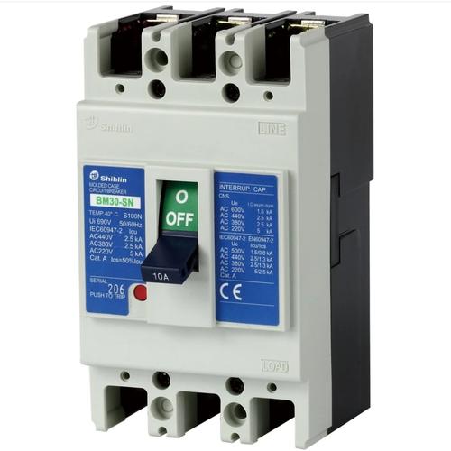 Jual MCCB BM30SN 3P 10A 15A 20A 30A SHIHLIN (220V~5KA , 380V~2,5KA) - 3P 30A - Jakarta Pusat ...