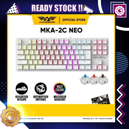 Jual Keyboard Gaming Mechanical Armaggeddon MKA-2C NEO Psychraven TKL ...