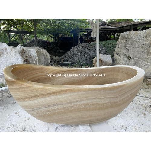 Jual Bak Mandi Batu Onyx | Bathub Batu Onyx Marmer Batu Alam Onix - Kab ...