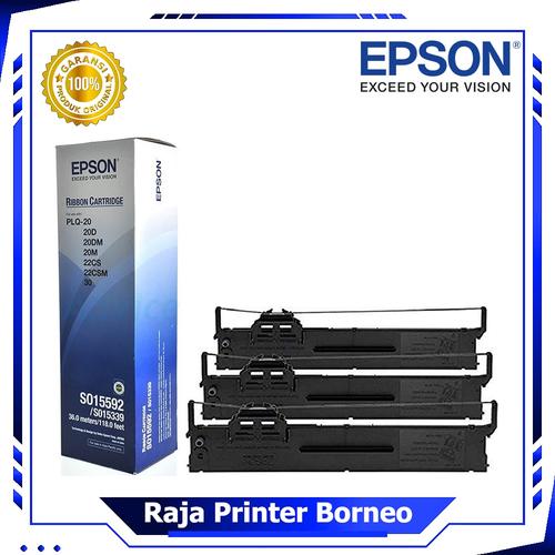 Jual Pita Printer Epson PLQ-20 Ribbon Cartridge PLQ20 Original Produk ...