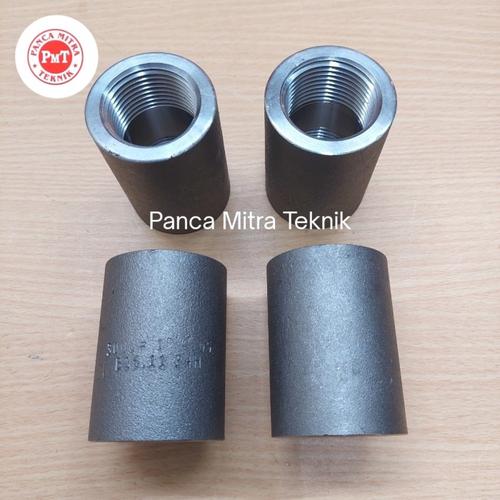 Jual 3/8" inch Socket / Coupling Besi A105 Class 3000 Drat NPT ...