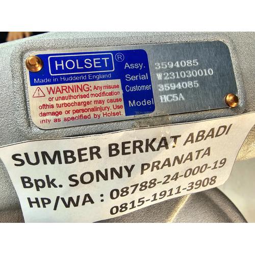 Jual HOLSET 3594085 3803015 TURBOCHARGER 4033461 3525504 - HX80 HC5A ...