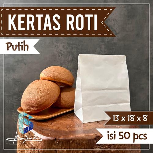 Promo Paper Bag Roti 13 x 18 / Kantong Kertas Roti / Kantong Fried ...