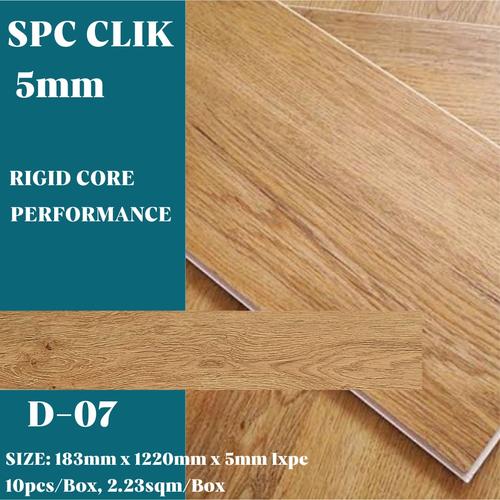 Jual Lantai Spc HBC 5mm Plus Busa Foam / Pelapis Lantai - D-09 ...