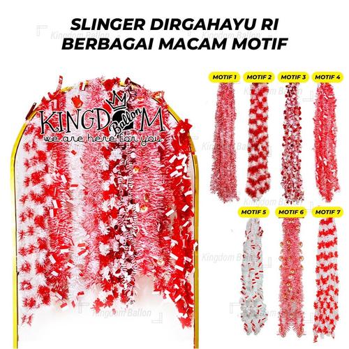 Promo Slinger Merah Putih / Dekorasi HUT RI / Hiasan 17 Agustus ...
