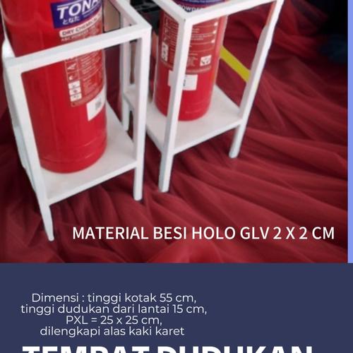 Promo tempat dudukan apar 3kg - Merah, 20 x 20 x 35 - Kota Bekasi ...