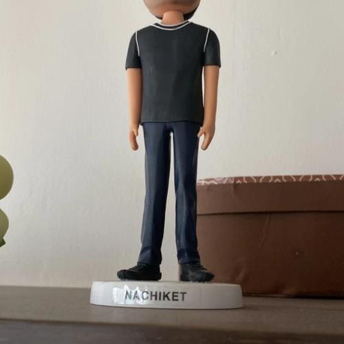 Jual figurine request klien bobble head kepala goyang handmade proses ...