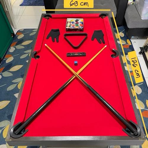 Jual Mini Billiard / Billiard Home / Billiard Indoor - Outdoor - Biru ...