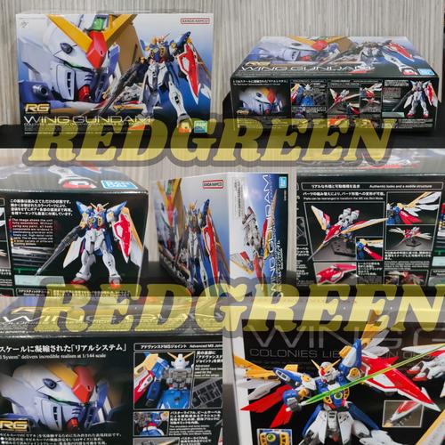 Jual mainan anak action figure bandai namco gundam rg 35 wing gundam ...
