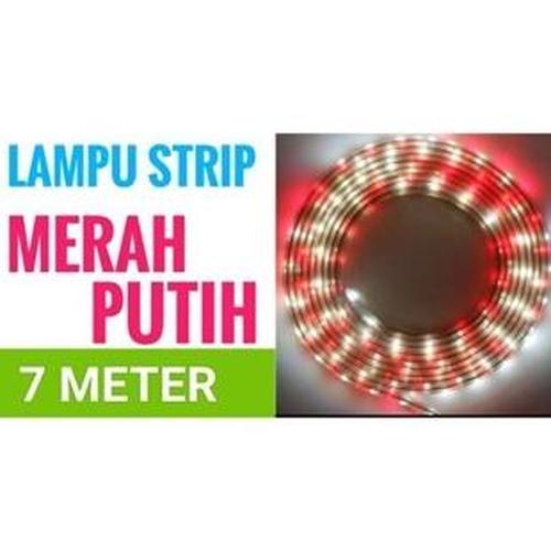 Jual LAMPU LED STRIP MERAH PUTIH/lampu hias hemat listrik LED STRIP HUT ...