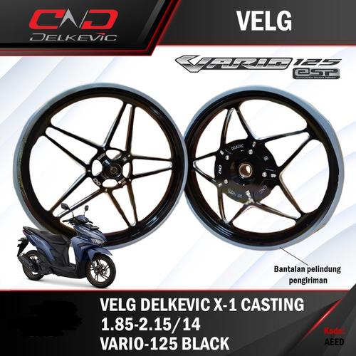Jual VELG DND DELKEVIC X1 PALANG BINTANG Vario 125 150 - BLUE - Kota ...