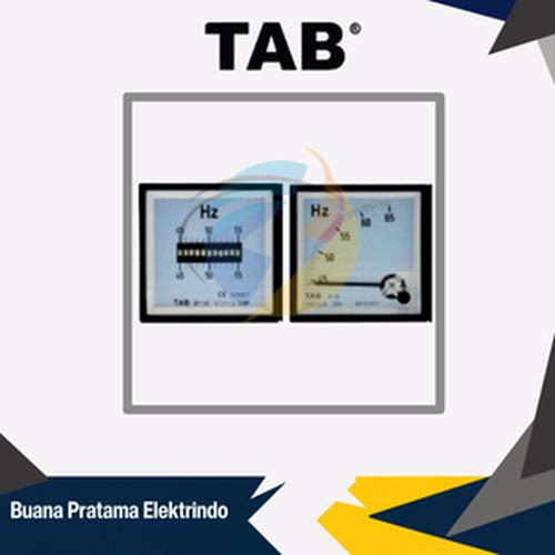 Jual FREQUENCY / HZ METER (CLASS 1.5) J Jarum Size All Variant Merek TAB Ori! - 72x72 45-65hz ...