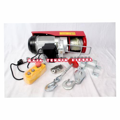 Jual PAZTO Mesin Hoist Electric Katrol Listrik 1200 kg x 20 M Seling ...
