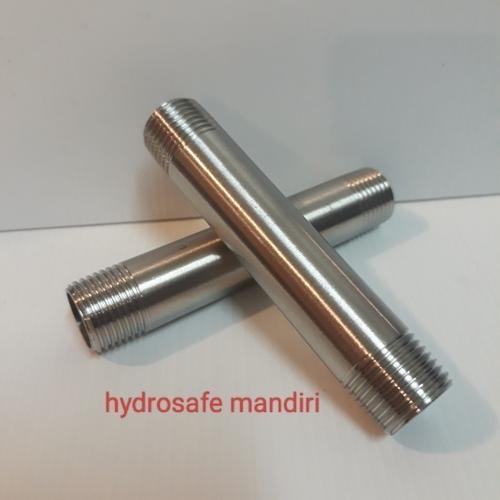 Jual 2" Pipa Nepel 15 cm/Pipe Nipple stainless steel 304 15 cm 2"inch ...