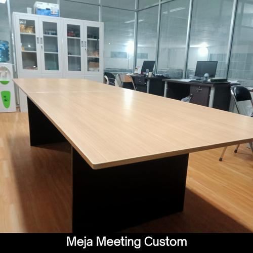 Jual Meja Meeting Custom Bikin Meja Bahan Blokboard/plywood Multiplek ...