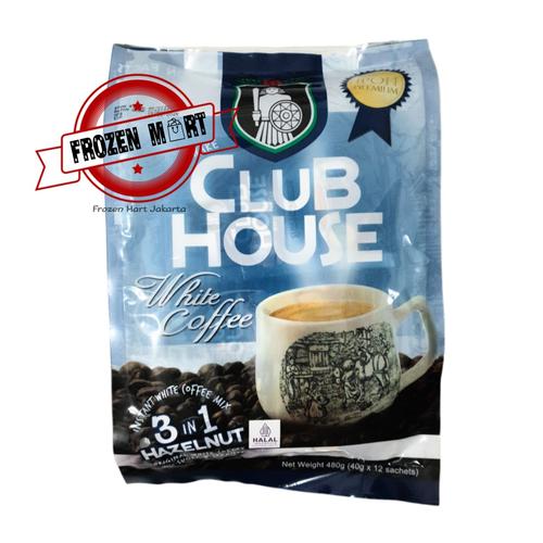 Promo CLUB HOUSE White Coffee 3 in 1 Hazelnut / Kopi Instant 480Gr ...