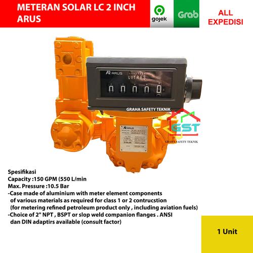 Jual meteran solar model LC 2 inch bisa ditera kalibrasi ARUS/flow ...