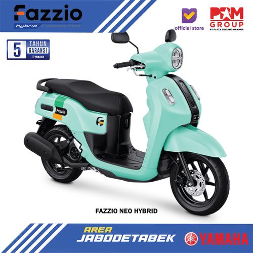 Promo Yamaha Fazzio NEO Hybrid 125 Sepeda Motor Matic - Kuning, jakarta ...