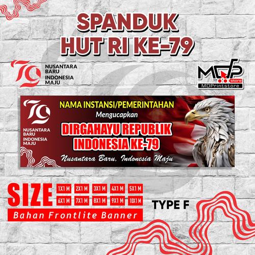 Jual SPANDUK HUT RI 3X1 METER KEMERDEKAAN AGUSTUSAN BANNER MDPRINTSTORE ...