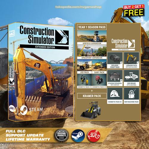 Promo Construction Simulator 2022 Extended Edition PC Original - DVD ...