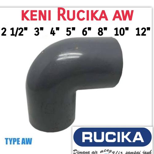 Jual Elbow Keni 2 1/2" 2,5" 3" 4" 5" 6" 8" 10" 12" inch AW Rucika Knee ...