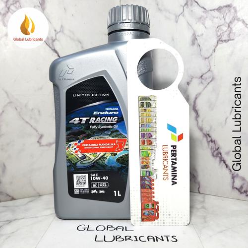 Jual Pertamina Enduro 4T RACING 10W-40 1 Liter (Oli Motor Fully ...