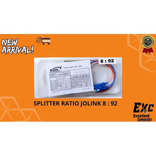 Jual Splitter Ratio Fiber Optic 8 : 92 JOLINK / Splitter Rasio Brand ...